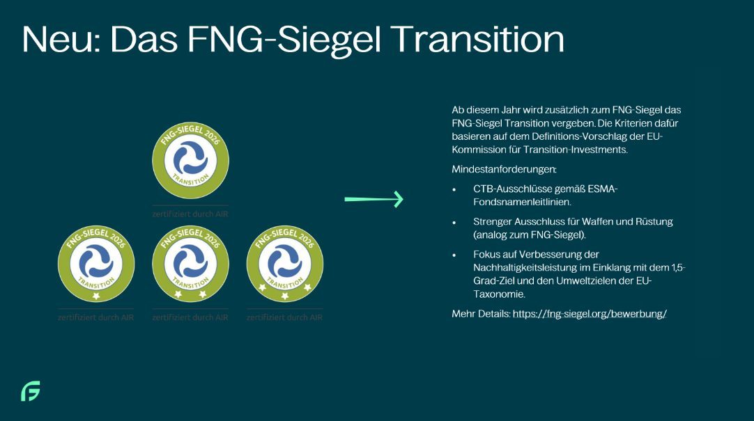 FNG-Siegel 2026: Was ändert sich beim begehrten Label? | CAPinside