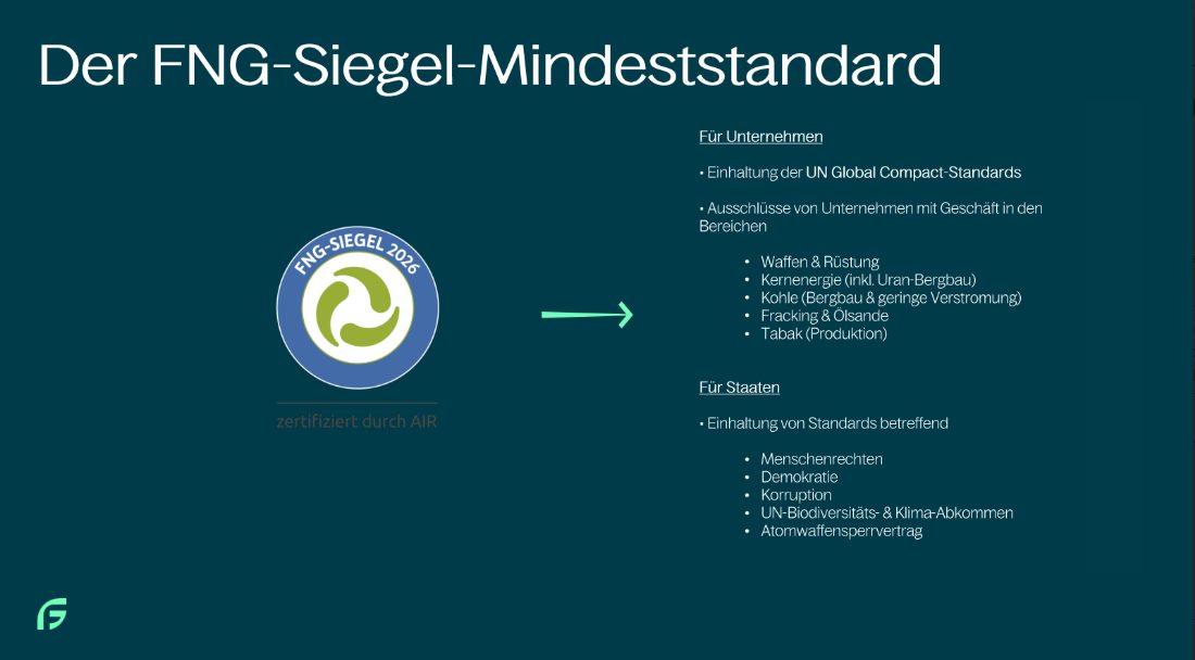 FNG-Siegel 2026: Was ändert sich beim begehrten Label? | CAPinside